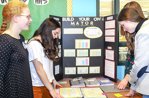 HHS students impress at science fair - Hopkinton Independent