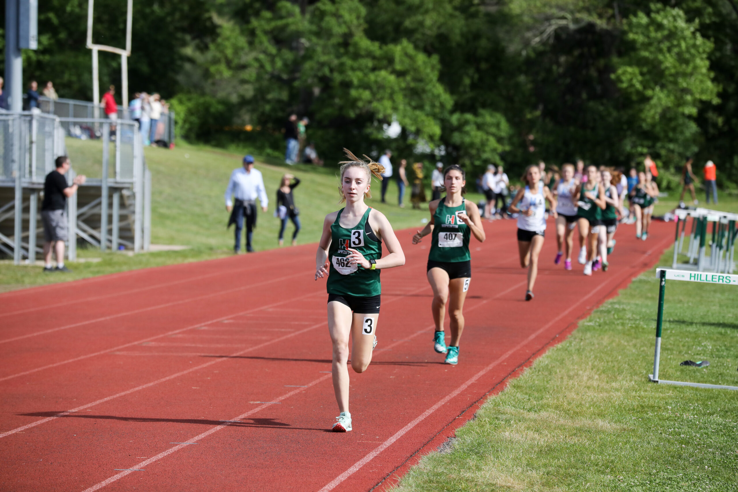 HHS girls track gains experience in short season - Hopkinton Independent