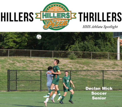 Hillers Thrillers Athlete Spotlight: Declan Mick - Hopkinton Independent