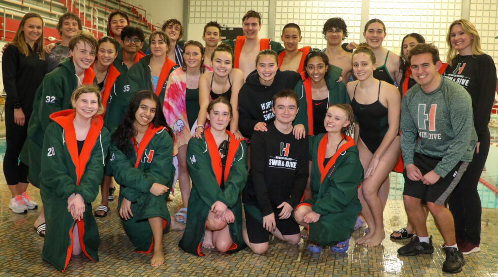 Photos: HHS swim team vs. King Philip - Hopkinton Independent