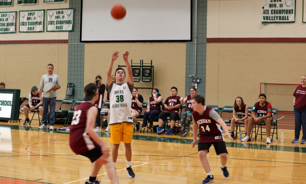 Photos: HHS unified basketball wins opener - Hopkinton Independent
