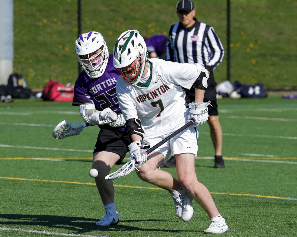 Photos: HHS boys lacrosse routs Norton - Hopkinton Independent