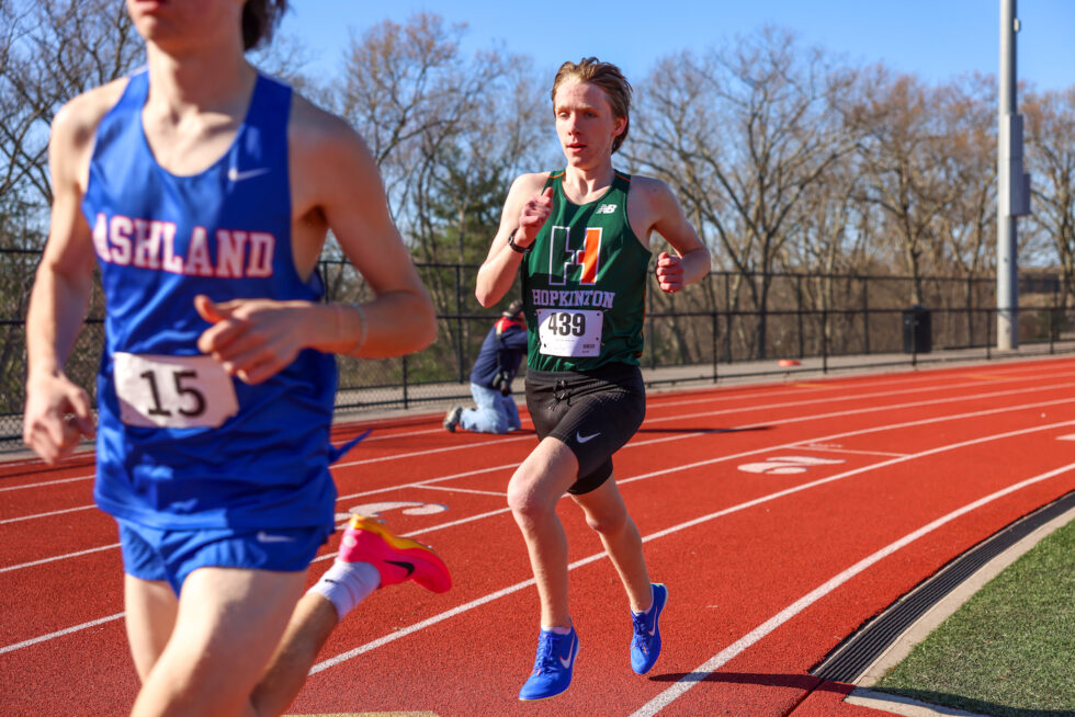 Photos: HHS track teams race past Ashland - Hopkinton Independent